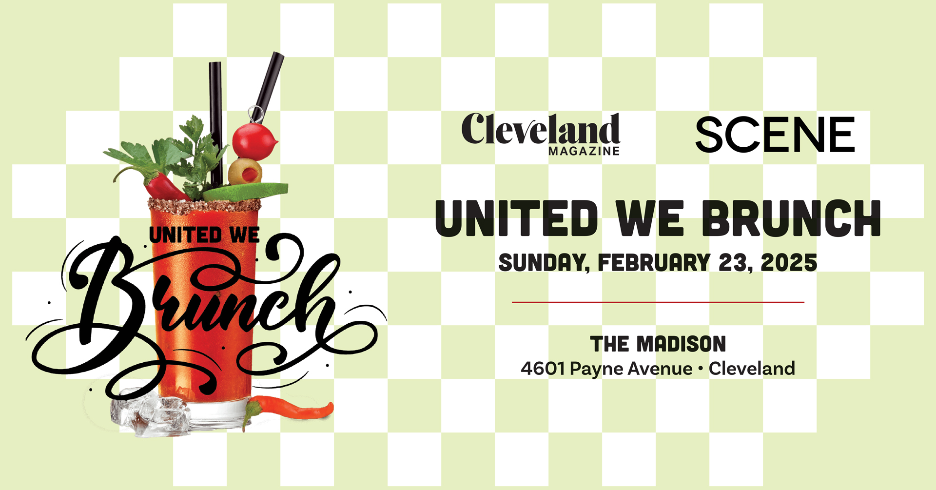 United We Brunch: Sunday, February 23, 2025, at the Madison